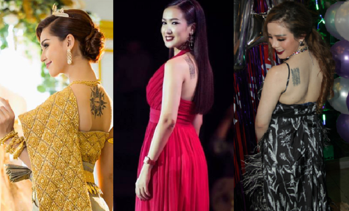 តារាស្រីខ្មែរប៉ុន្មានដួង ដែលមានសាក់ខ្នងដ៏គួរឱ្យទាក់ទាញ - La Reine Media